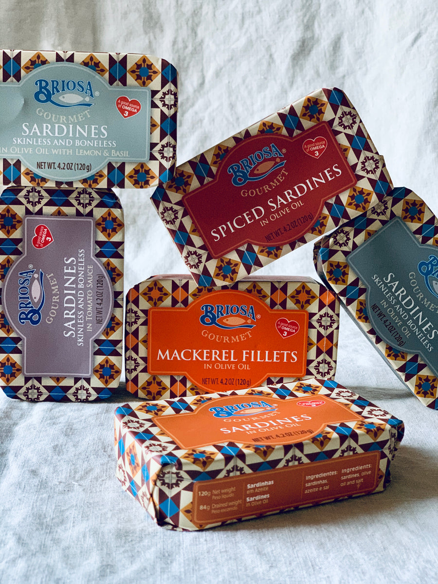 Briosa Mackerel or Sardines In Olive Oil – Leaves and Loaves Goods